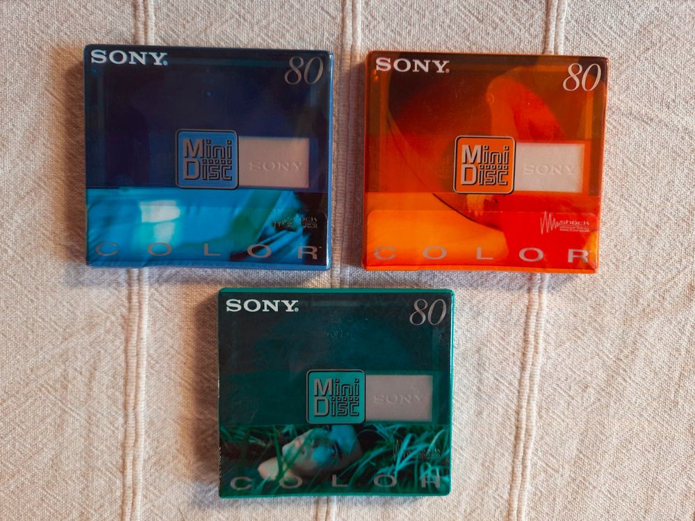 Sony MiniDisc 80 Color Neu OVP | Kaufen auf Ricardo