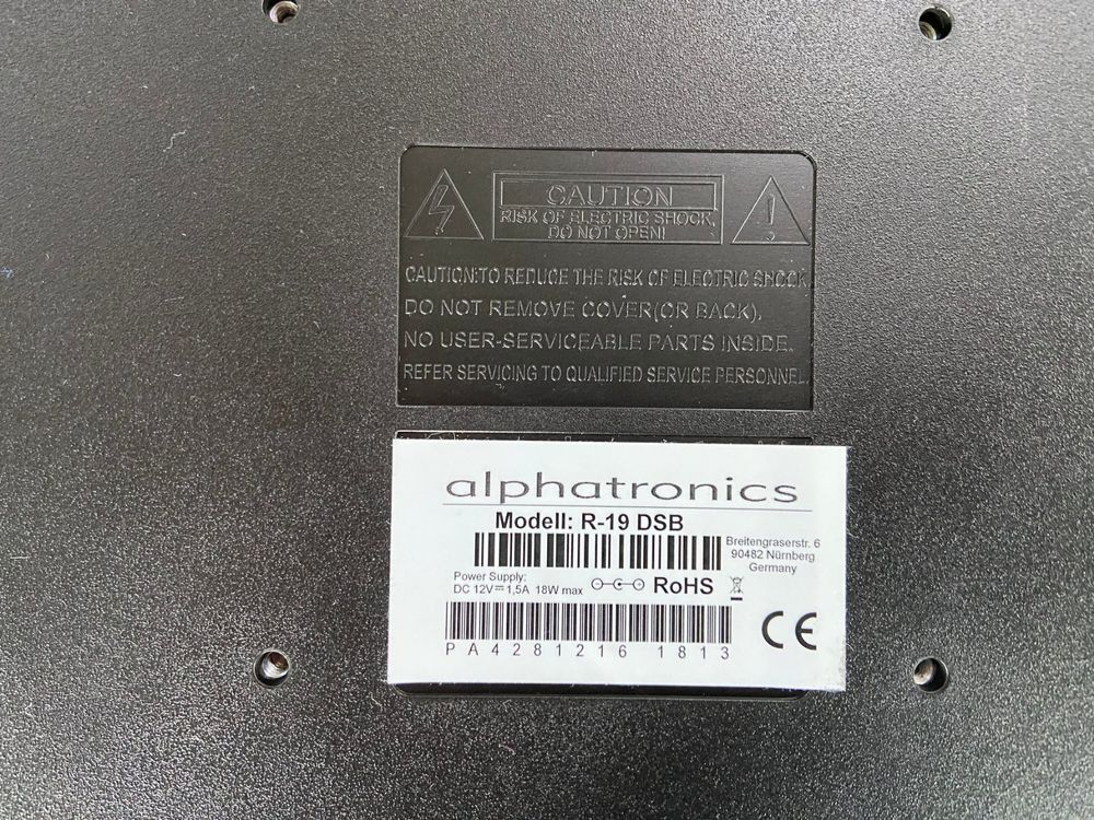 Fernseher alphatronics 12V R-19 DBS (Gebraucht) in Emmen für CHF 81 – mit Lieferung auf Ricardo ...