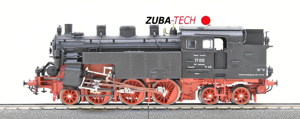 Rivarossi 1328 Dampflok BR 77 DR H0 GS Analog mit OVP | Kaufen auf Ricardo