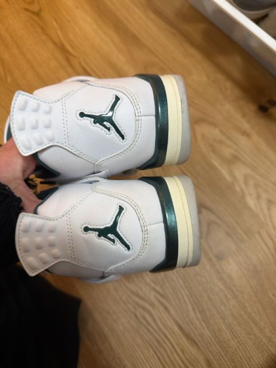 Air Jordan 4 Retro Evergreen, Grösse 38.5 Top Zustand! (Gebraucht) in ...
