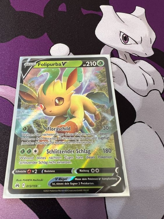 Folipurba V (CRZ 013) / Pokemon / Zenit der Könige | Kaufen auf Ricardo