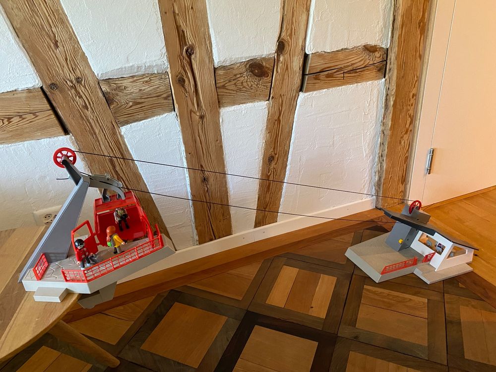 Playmobil Coutry Seilbahn mit Bergstation (5426) (Gebraucht) in Aadorf ...