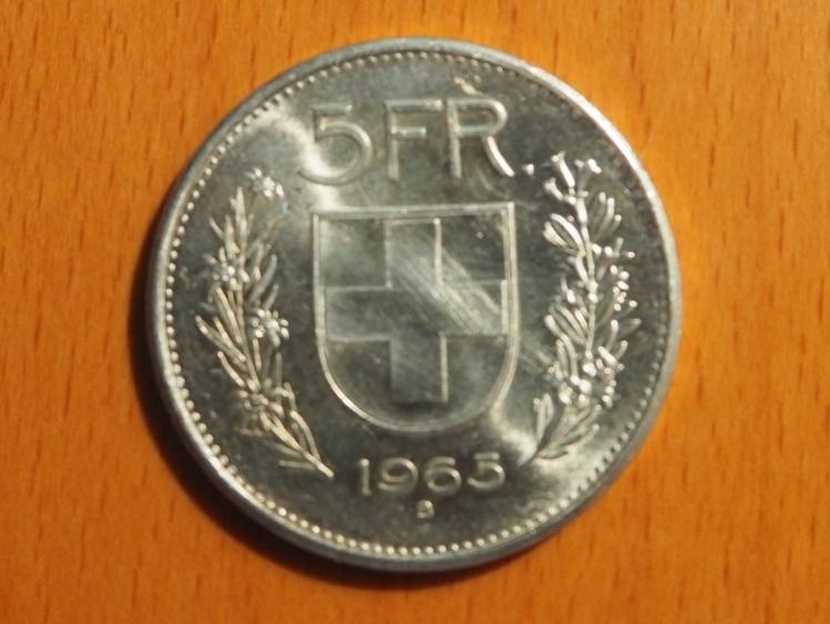 5 Franken Silbermünze 1965 B | Kaufen auf Ricardo