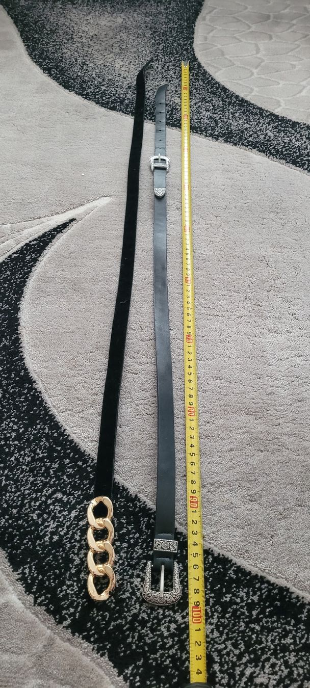 Ceinture Zara Élégante avec Détails Dorés - Taille M/ 80 (Neuf (Voir ...