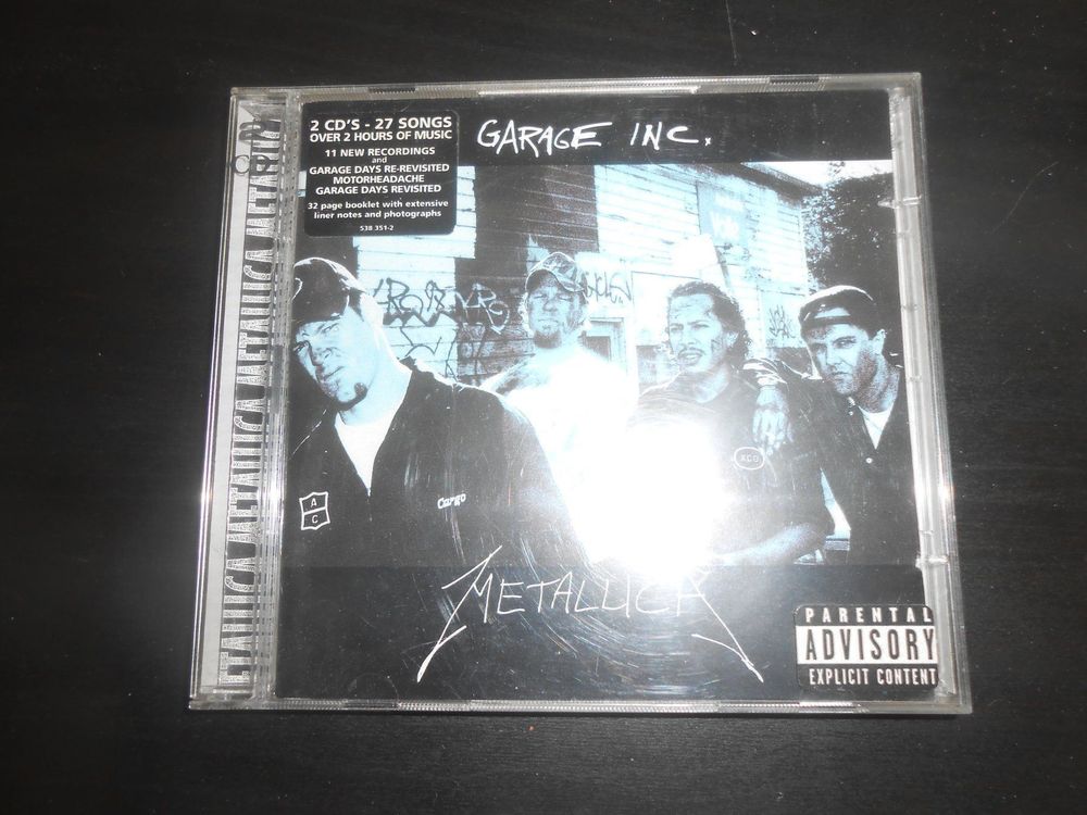 Metallica – Garage Inc. / 1998 / 2 CDs | Kaufen auf Ricardo
