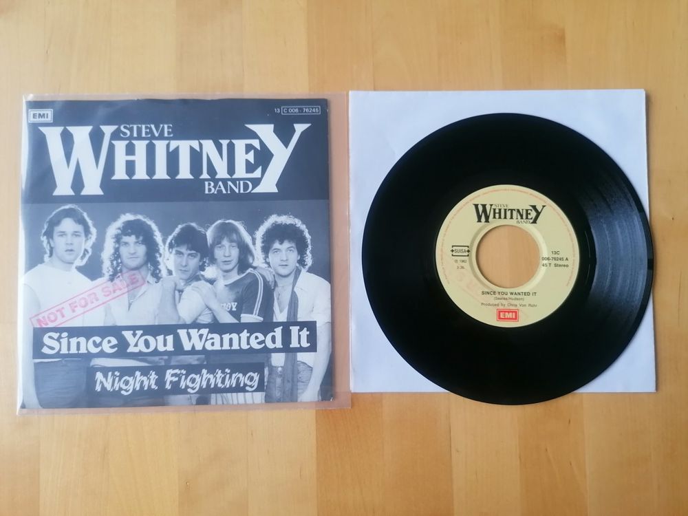 Steve Whitney Band – Since You Wanted It ****RaR**** (Gebraucht) in ...