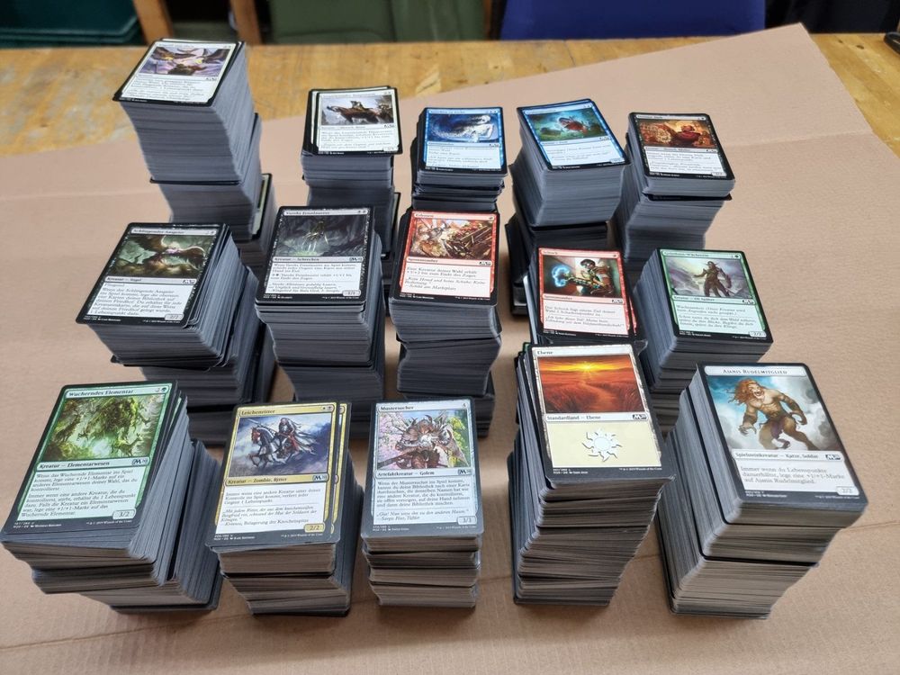 Grosse Magic the Gathering Sammlung ca. 7200 Karten (Neu (gemäss ...