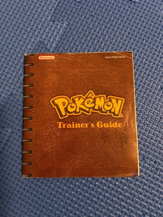Pokémon Trainer‘s Guide / Pokémon Trainers Guide blau /rot (Gebraucht ...