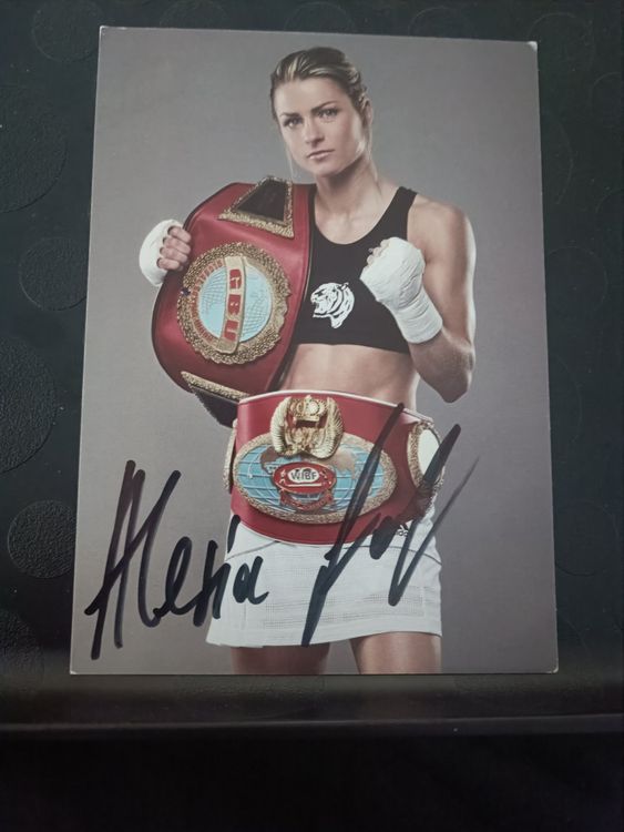 Alesia Graf - ehemalige Weltmeisterin- handsigniert (Gebraucht) in ...