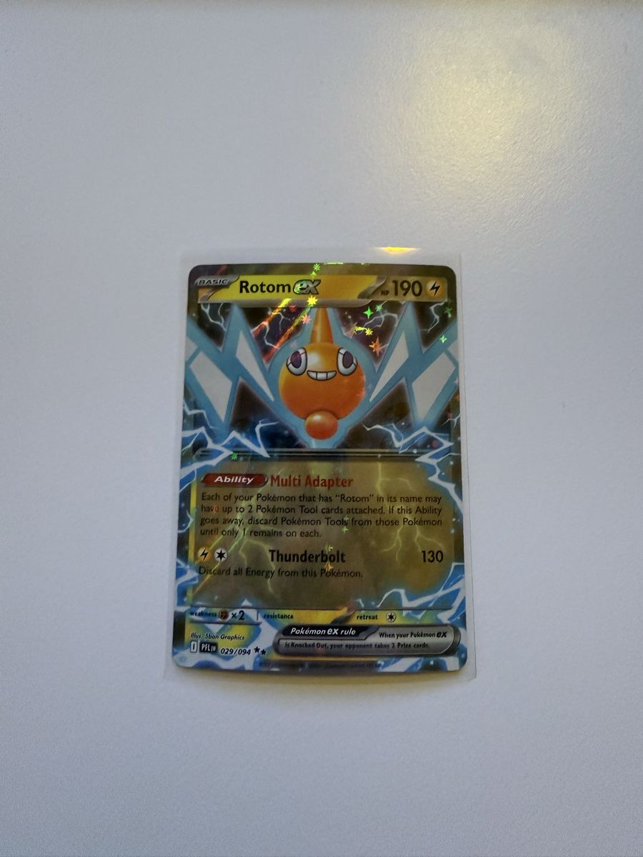 Rotom EX - Seltene Pokémon Karte - Top Zustand! ⚡️ (Neu (gemäss ...