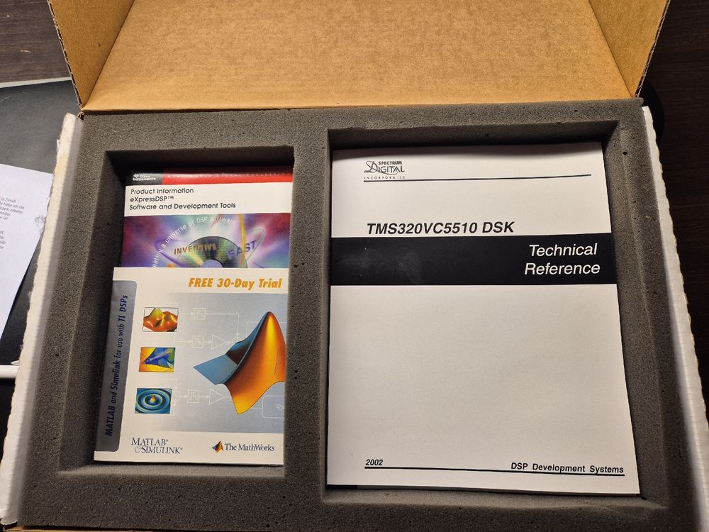 TMS320VC5510 DSK Development Kit von Spectrum Digital (Gebraucht) in ...