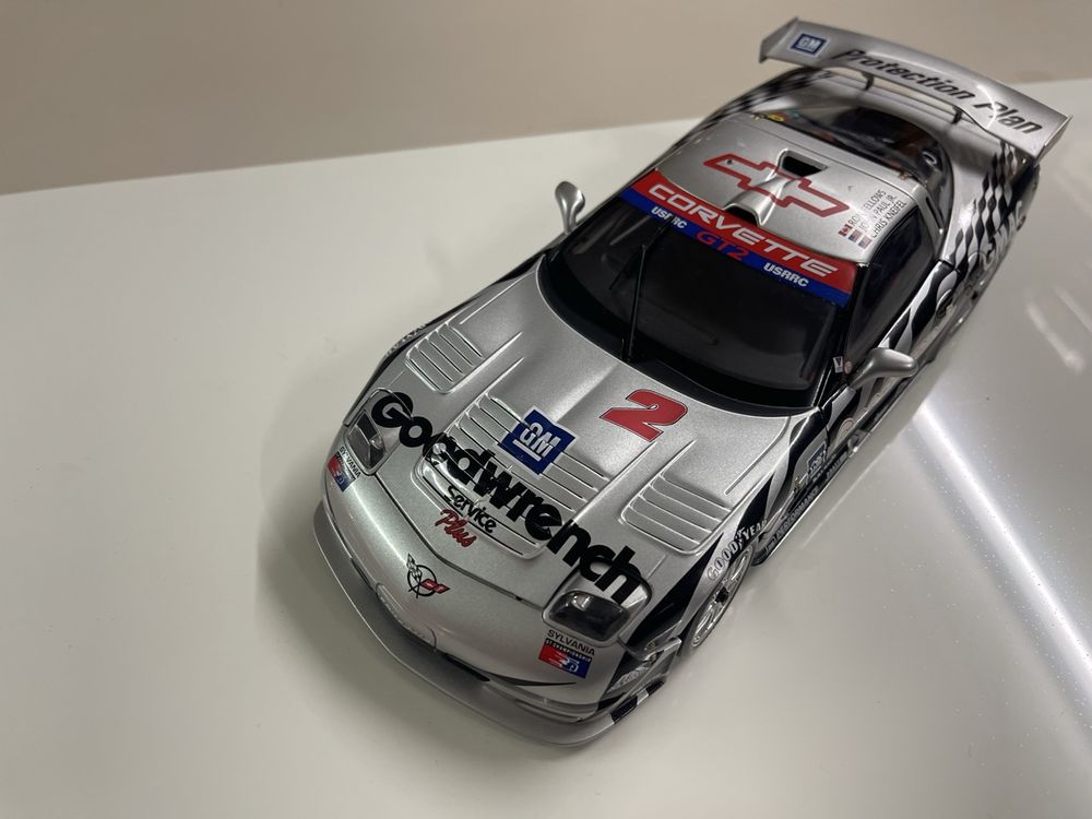 Corvette C5R GT2 USARC Ron Fellows Modellauto 1:18 Rarität! (Gebraucht ...