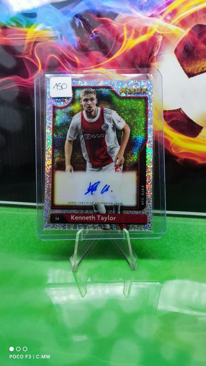 Topps Merlin 21/22 Kenneth Taylor /150 mit Autogramm silver (Gebraucht ...