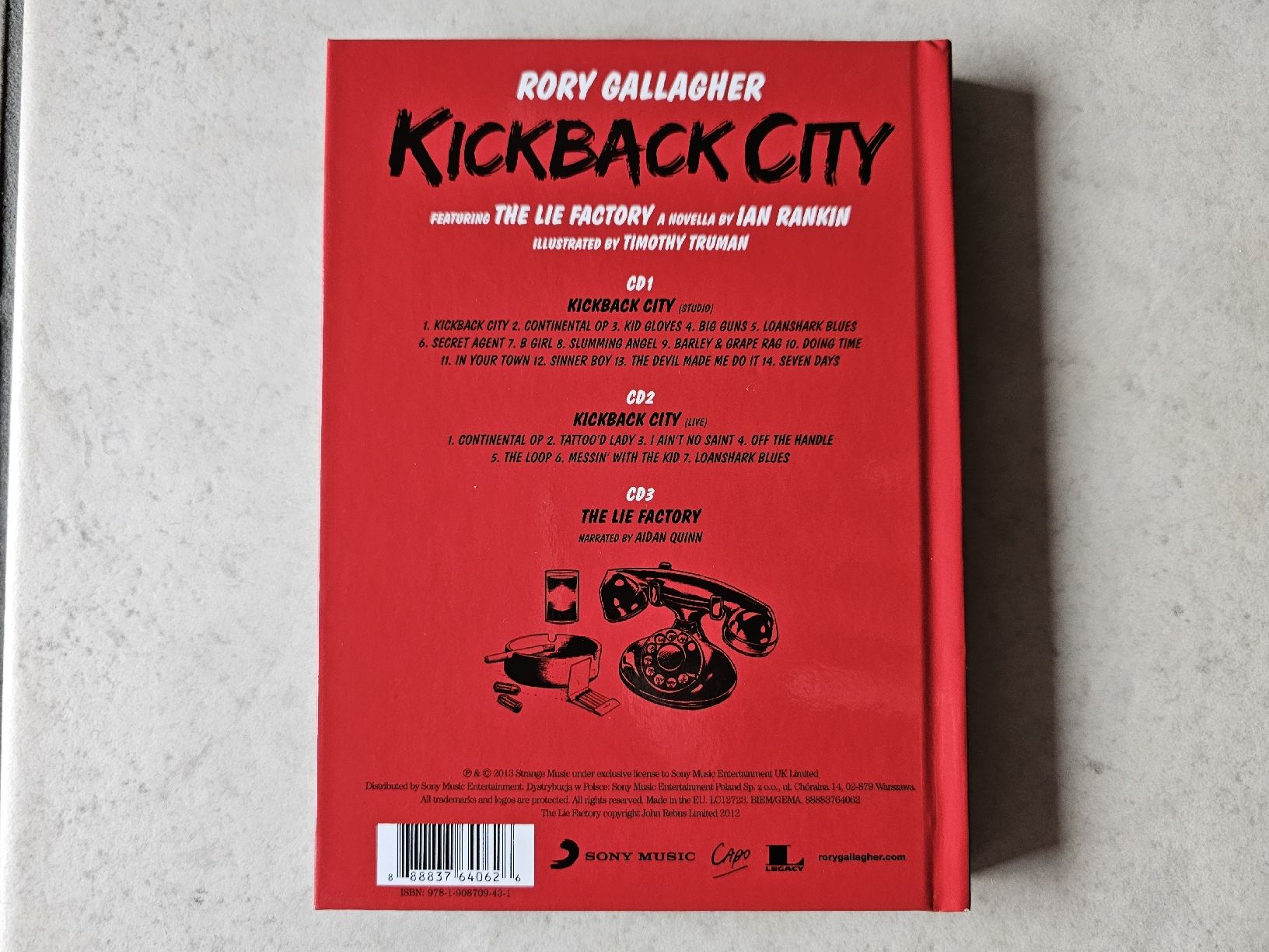 Rory Gallagher - Kickback City / 3 CD's Special Mediabook (Gebraucht) in Schneisingen für CHF 15 ...