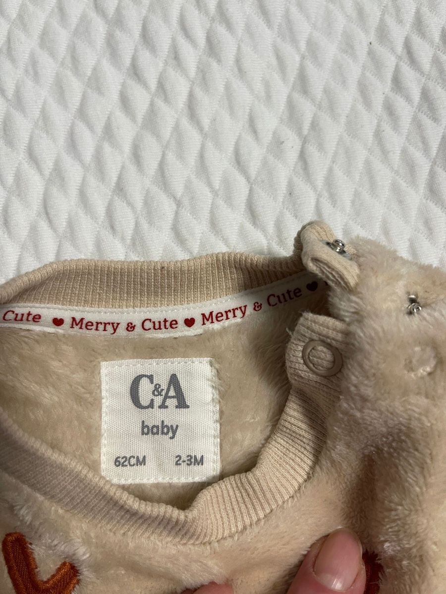C&A Baby Pulli, Reh Rentier, Grösse 62, Winter, Top! (Neu (gemäss ...