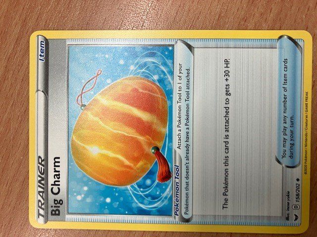 Pokemon Trainer Big Charm 158/202 | Kaufen auf Ricardo