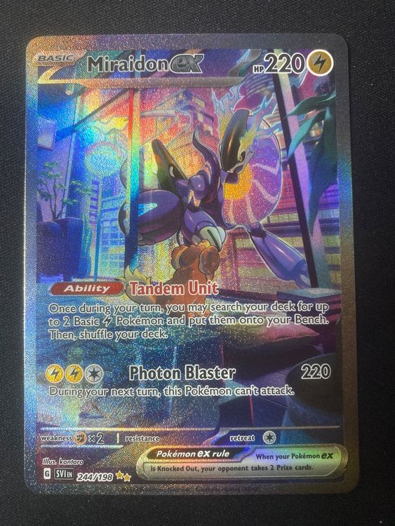 Miraidon ex 244 - Scarlet & Violet - EN | Kaufen auf Ricardo
