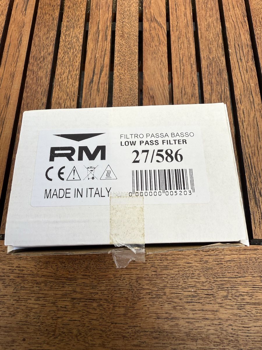 Low Pass Filter RM Italy 27/586 (Neu und originalverpackt) in Dietikon ...
