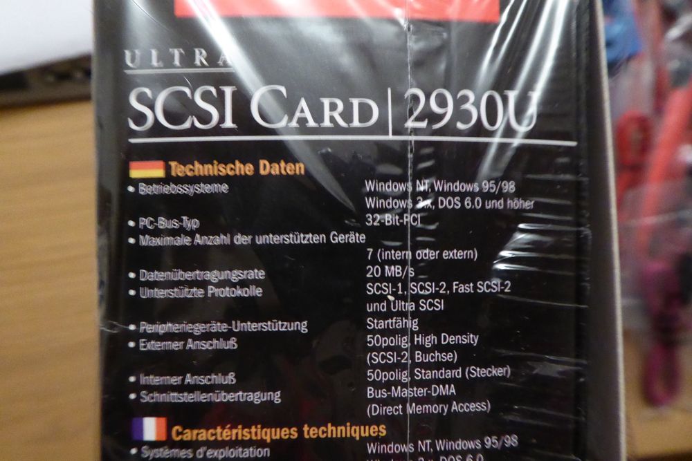 Ultra SCSI Karte Card 2930U Adaptec für PC (Neu (gemäss Beschreibung ...