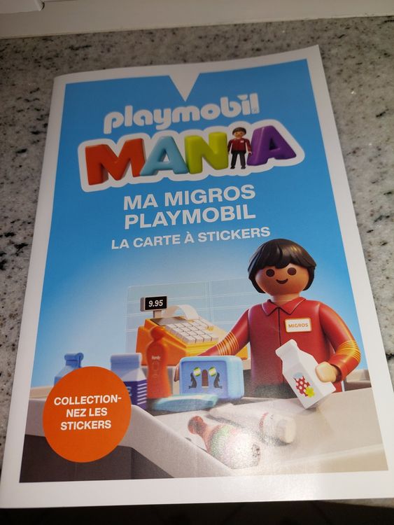 10 Stickers Playmobil Migros Mania (Neu und originalverpackt) in ...