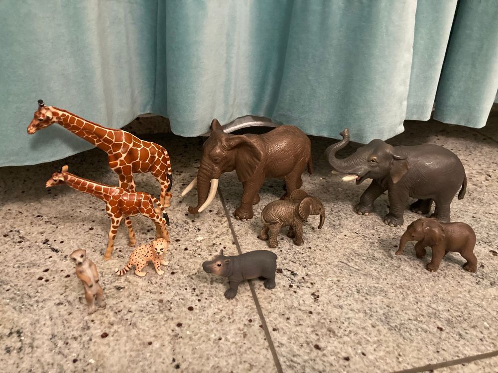 Schleich Tiere Safari/ Afrika grosse Elefanten | Kaufen auf Ricardo