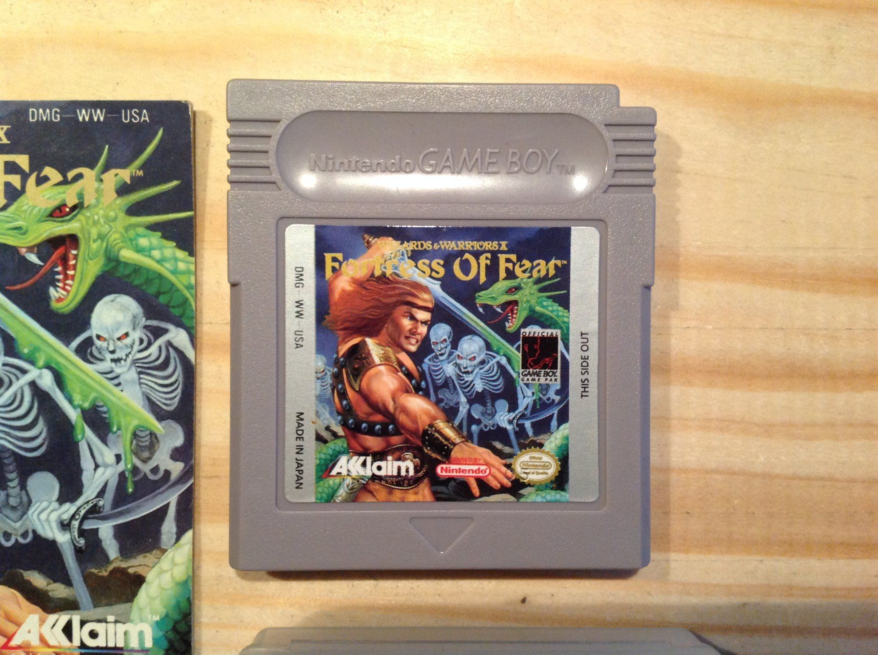 game boy nintendo - Wizards & Warriors + instruction (D'occasion) à ...