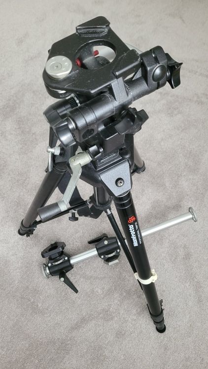 Stativ Manfrotto Professional ART 075 mit Fluidkopf (Gebraucht) in ...