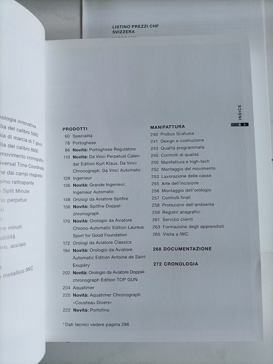 Catalogue Brochure montres IWC Schaffhausen 2007 (IT) (Usato) a crans ...