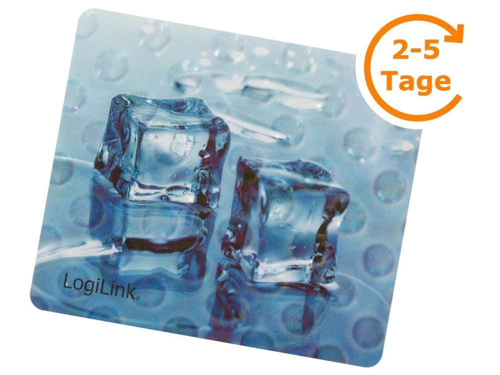 Maus Pad "Ice Cube" mit 3D-Effektdruck (Neu und originalverpackt) in St ...