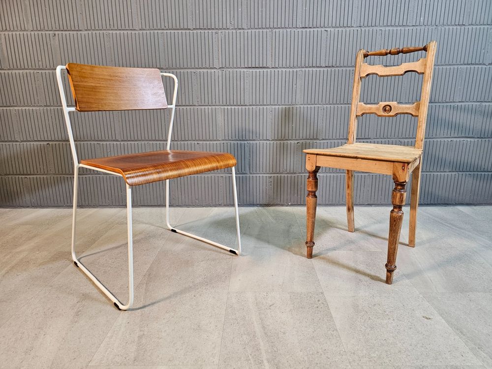 Vintage INTERIO Transit Stuhl Design Chair Nussbaumfarben | Kaufen auf ...