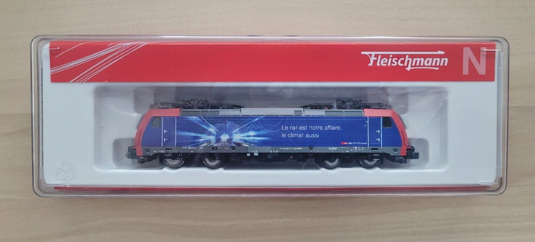 Fleischmann 738811 SBB Cargo 484 011-2 Spur N, analog (Neu und ...