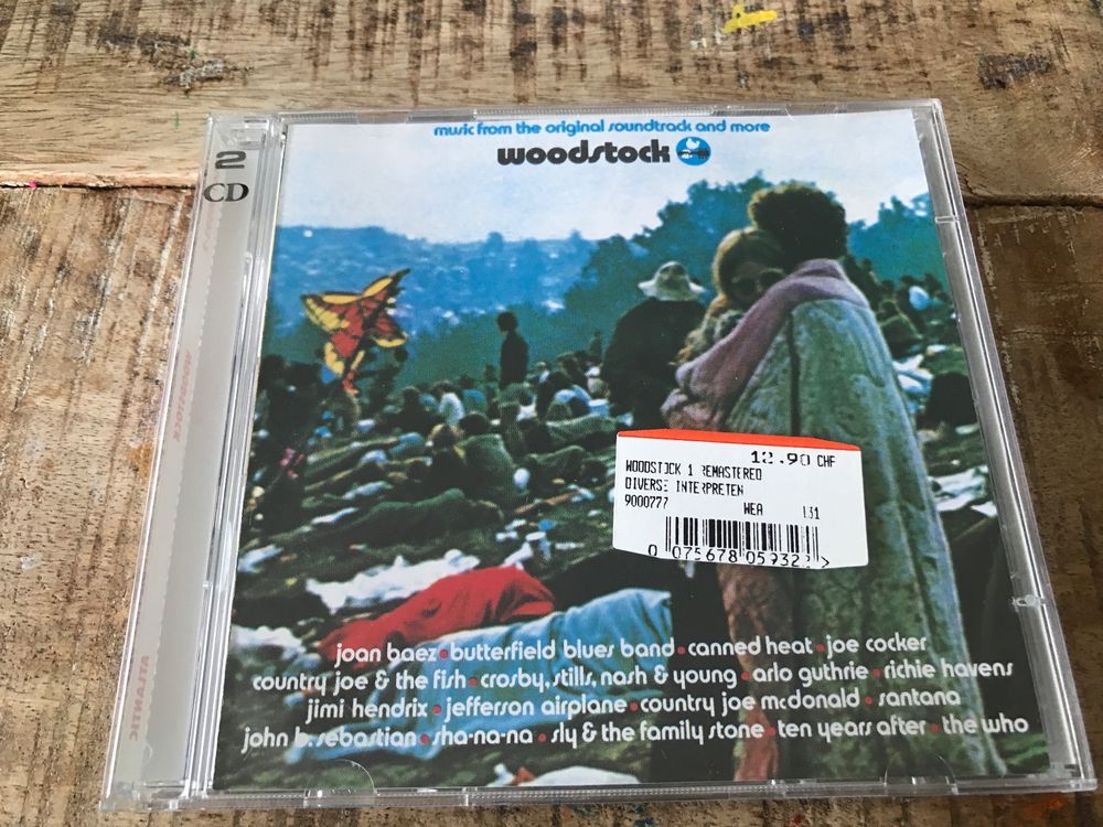 Woodstock Music from the original soundtrack Doppel Cd Album (Gebraucht ...