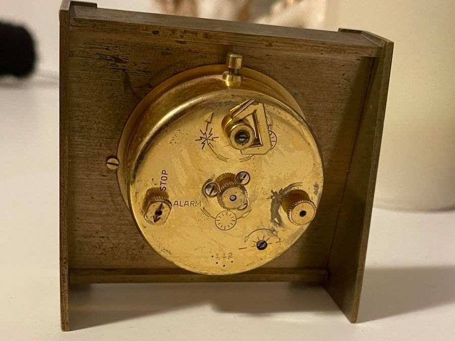 ancien Réveil de voyage Jaeger-LeCoultre , doré (Gebraucht) in Brügg BE ...