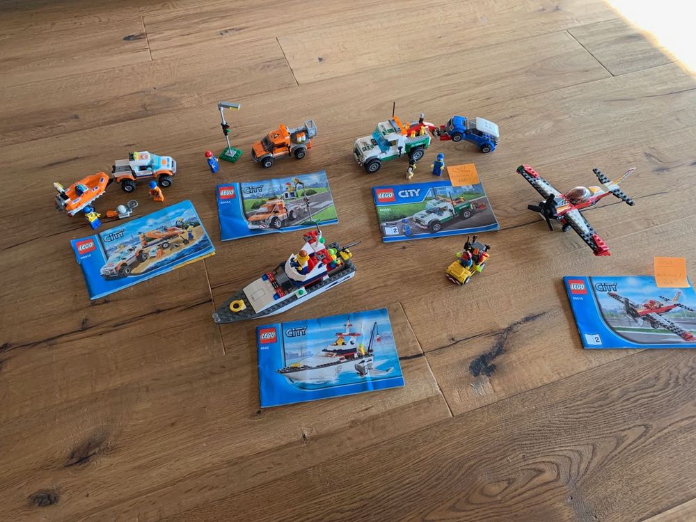 Lego 60019, 60012, 60054, 60081, 4642 (Gebraucht) in Forch für CHF 23 ...