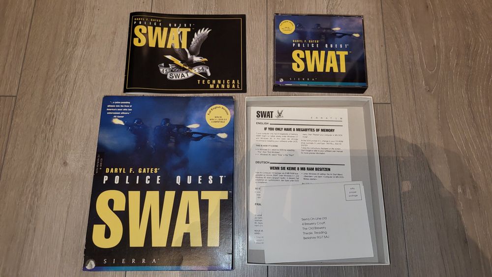 Win95 BigBox Game - Police Quest SWAT (Gebraucht) in Rosshäusern für ...