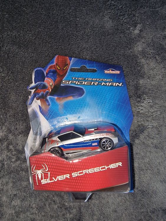 Majorette The Amazing Spiderman Silver Screecher | Kaufen auf Ricardo