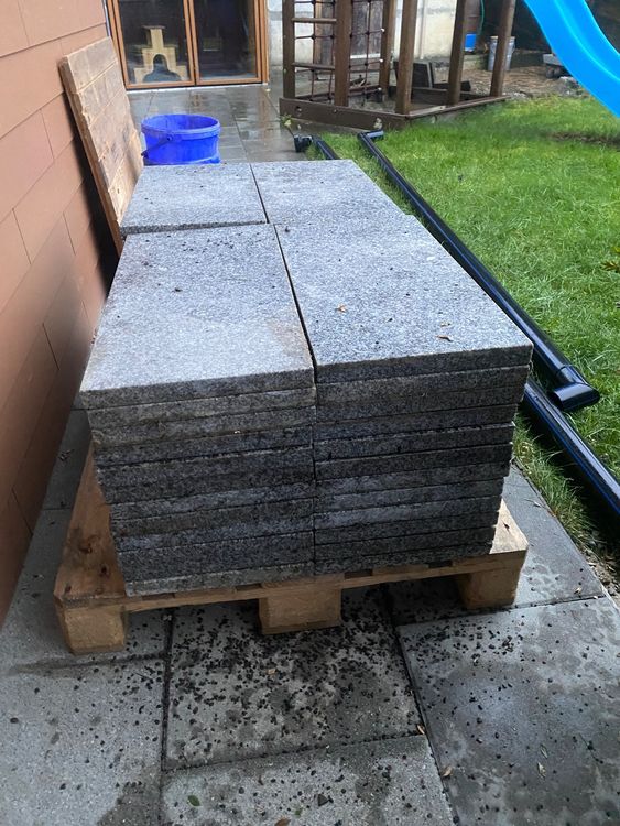 Granitgartenplatten Granitplatten (Gebraucht) in Kerns für CHF 90 – nur ...