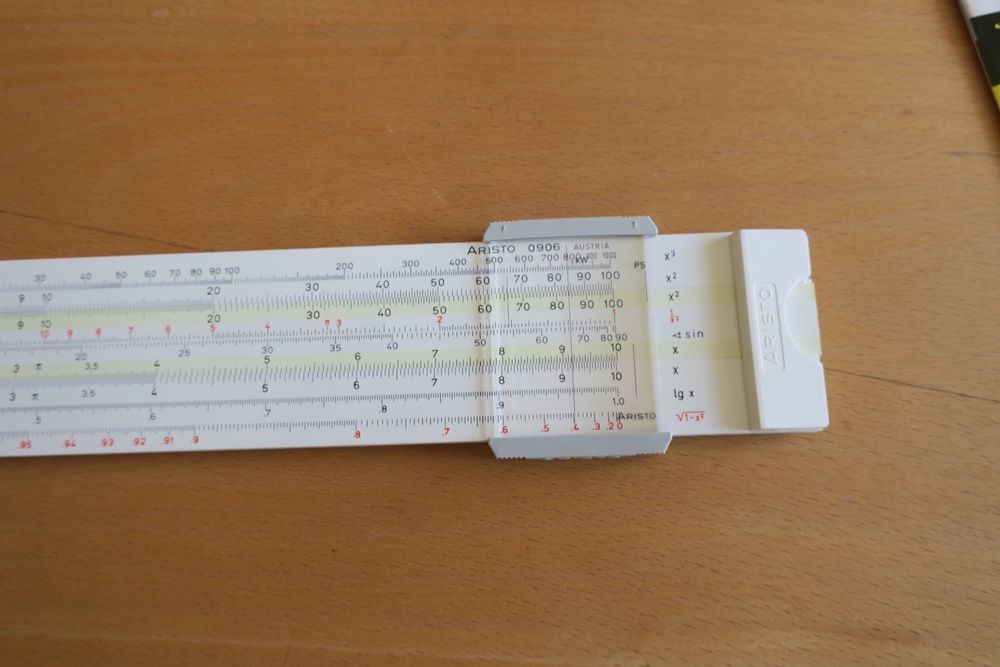 Rechenschieber ARISTO BISCHOLAR 0906 / NEU / mit Anleitung (Neu (gemäss Beschreibung)) in ...