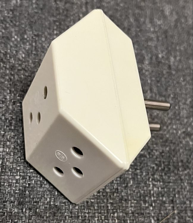 Plug adapter, triple branch | Kaufen auf Ricardo