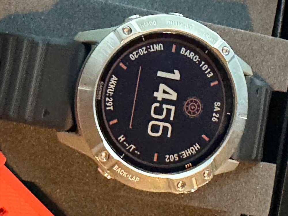 Garmin Fenix 6X Pro Solar Titanium | Kaufen auf Ricardo