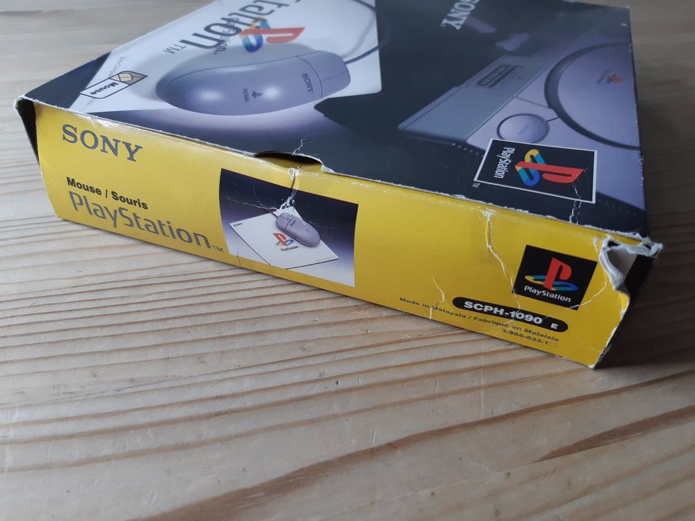 Original SONY Playstation 1 PS1 PS PSX Maus SCPH-1090 + OVP (Gebraucht) in Welschenrohr für CHF ...