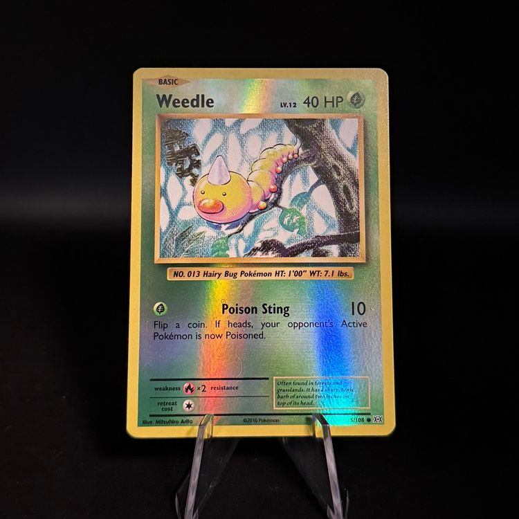 Weedle [Reverse Holo] 5/108 Pokemon Evolutions (Gebraucht) in ...
