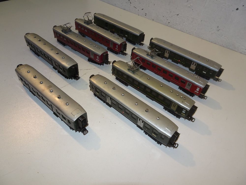 9 Märklin Personenwagen Restaurant SBB Blech Drehflügel HO | Kaufen auf Ricardo