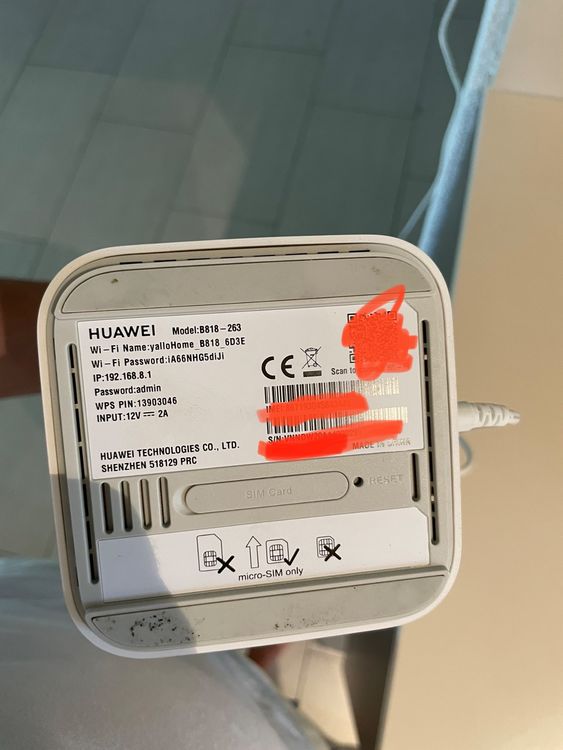 Huawei B818-263 LTE 4G Router / Modem (Gebraucht) in Pfungen für CHF 55 ...