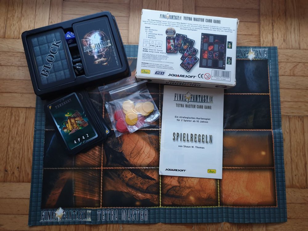 Final Fantasy IX Tetra Master Card Game - Deutsche Edition | Kaufen auf ...