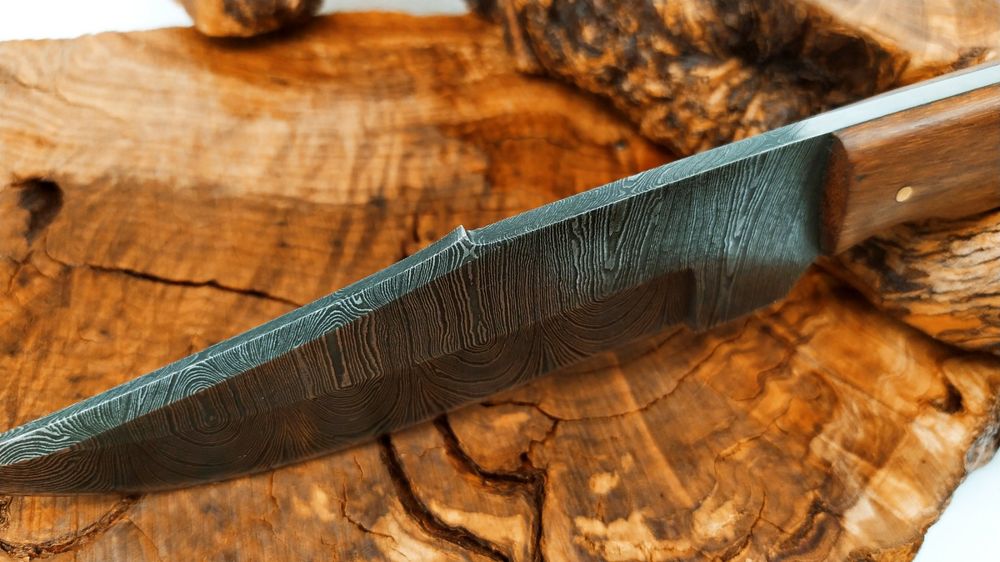 Top 1A Damast Messer Knife echter Faltenstahl Damascus (Neuf avec ... Top 1A Damast Messer Knife echter Faltenstahl Damascus (Neuf avec ...