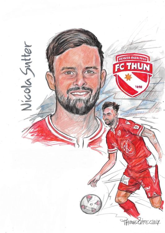 FC Thun Portrait # 34 Nicolas Sutter | Kaufen auf Ricardo