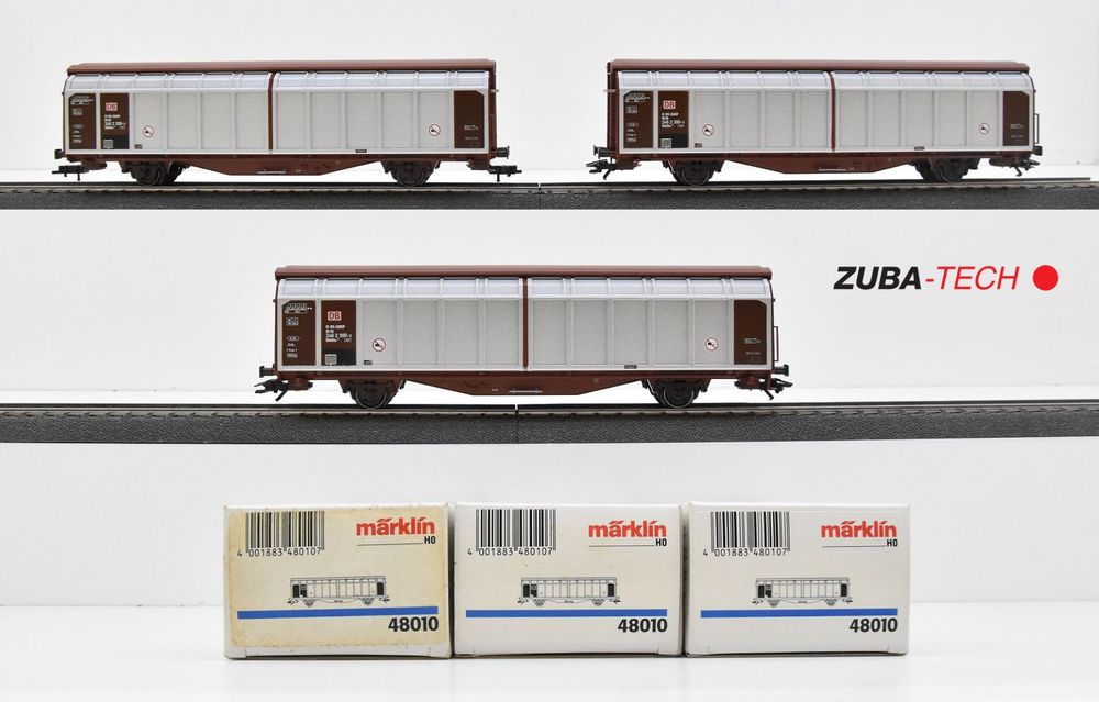 Märklin 3x Schiebewandwagen der SBB H0 GS OVP (Gebraucht) in St. Gallen ...
