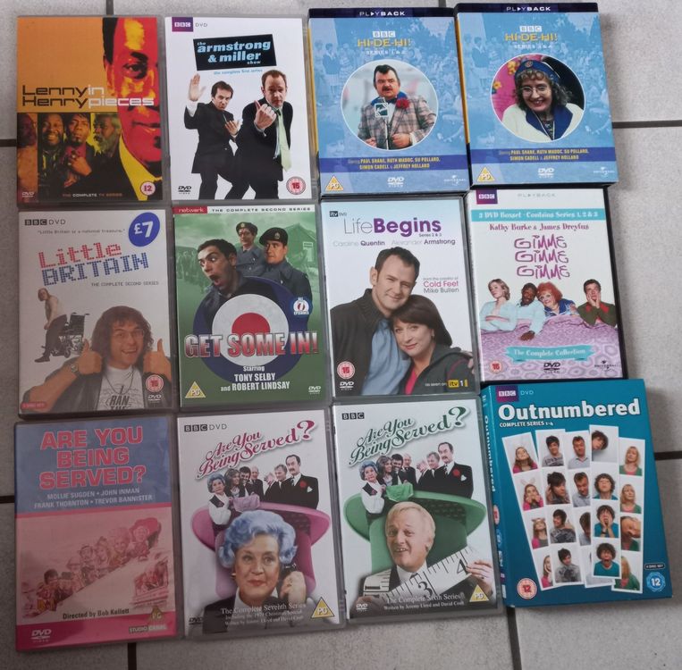 Diverse British Comedy Series Collection, DVD Sammlung, Lot (Gebraucht ...