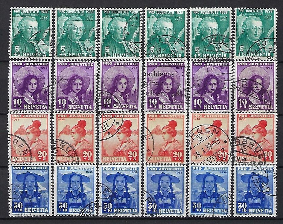 Pro Juventute Serie 1938 | Kaufen auf Ricardo